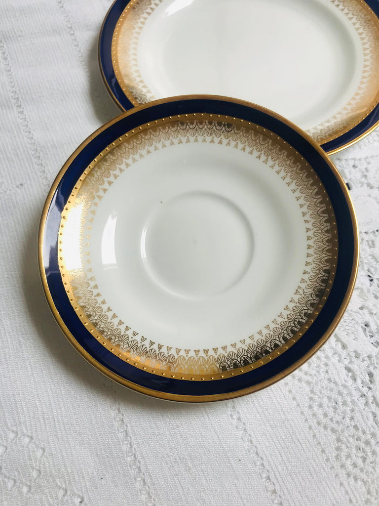 CRESCENT CHINA TEACUP SAUCER SET – Vintage Teacup Company